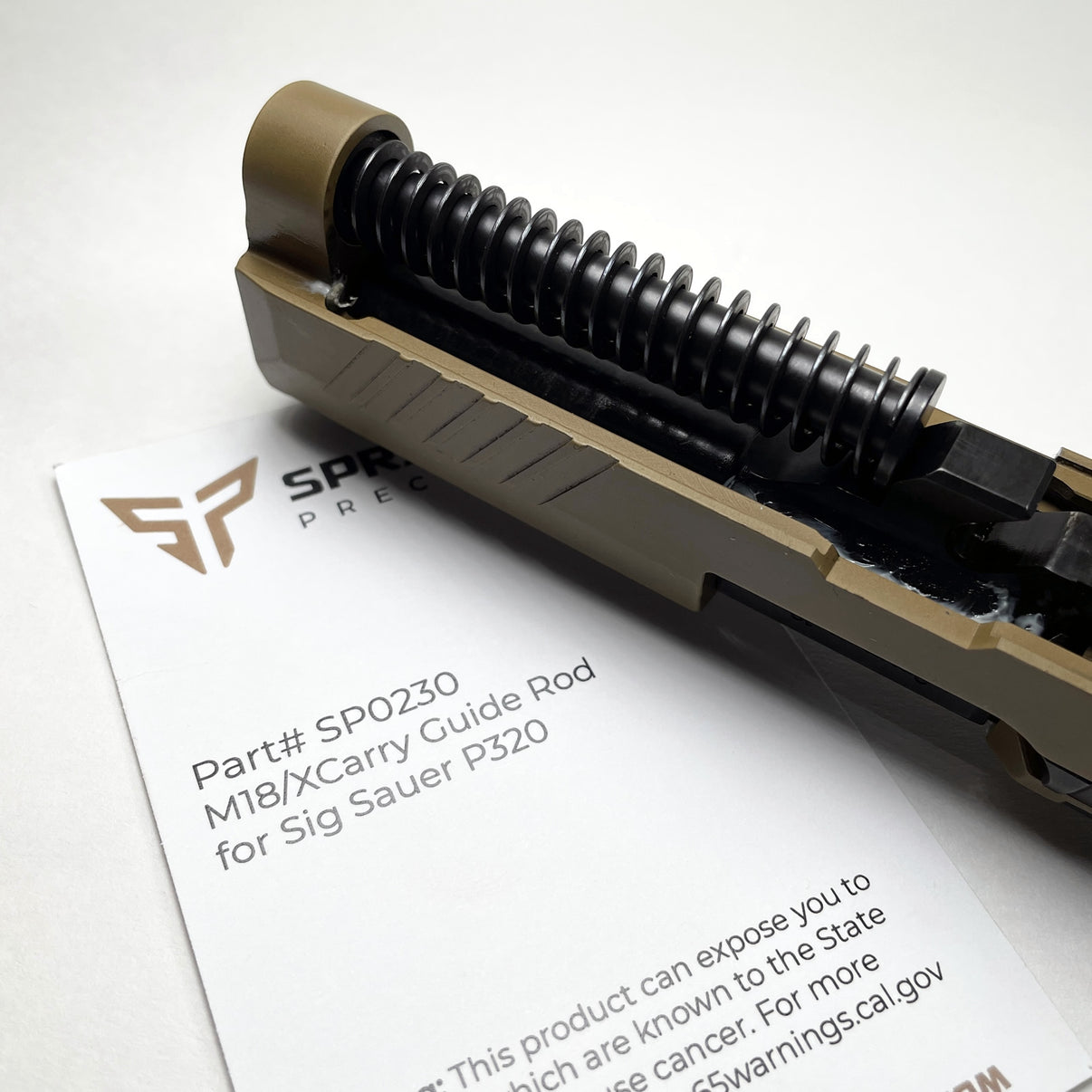 Springer Precision P320 M18/XCarry Guide Rod – Sig Guy