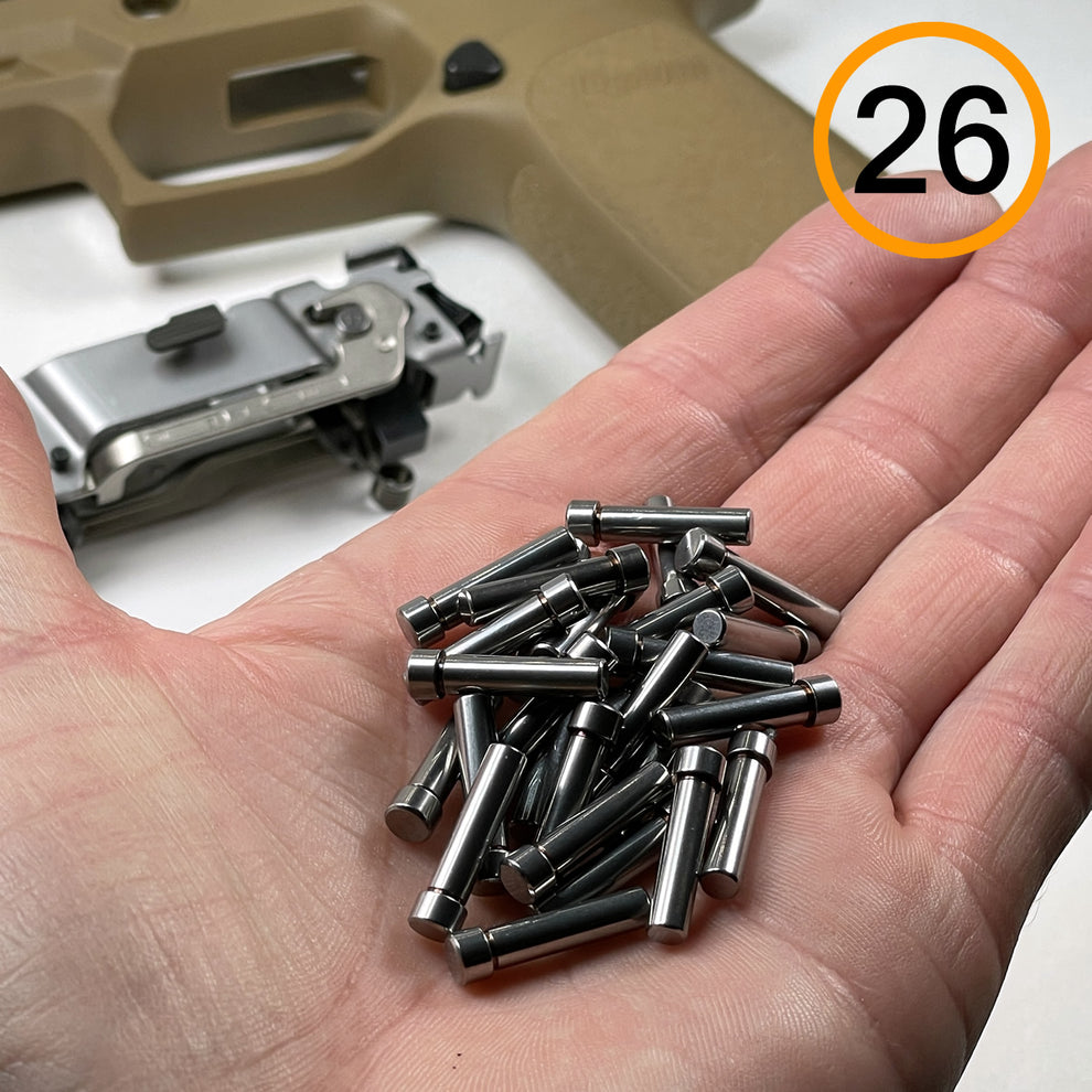 SIG Guy Safety Lever Pivot Pin, SIG Sauer P320 - POLISHED STAINLESS ST ...