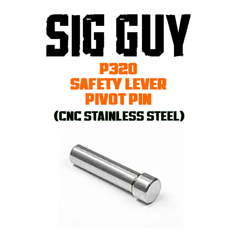 SIG Guy Safety Lever Pivot Pin, SIG Sauer P320 - POLISHED STAINLESS ST ...