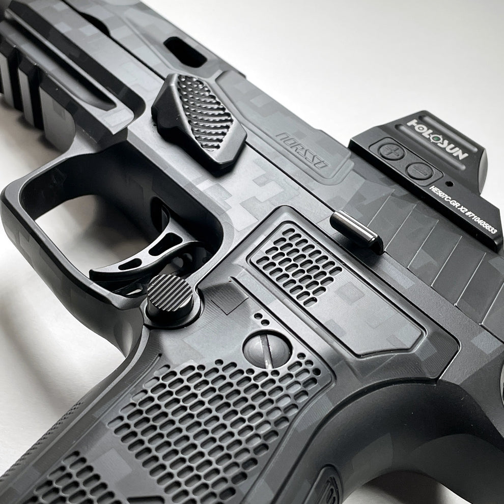Armory Craft P320 AXG Extended Magazine Release – Sig Guy