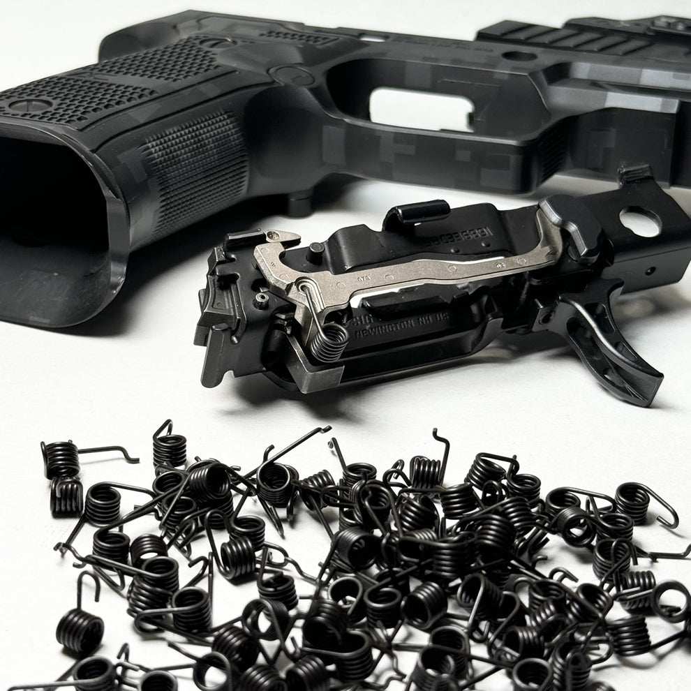 Sig Guy P320 Trigger return springs -20%, -10% & +10% TACTILE RESET