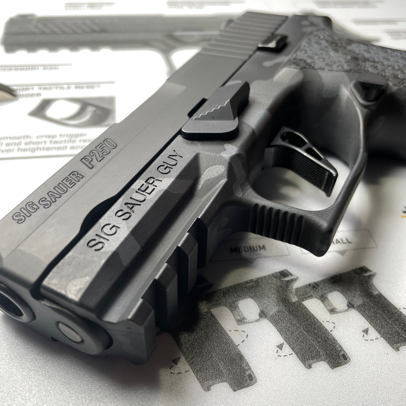 Armory Craft P250 Adjustable Flat Trigger – Sig Guy