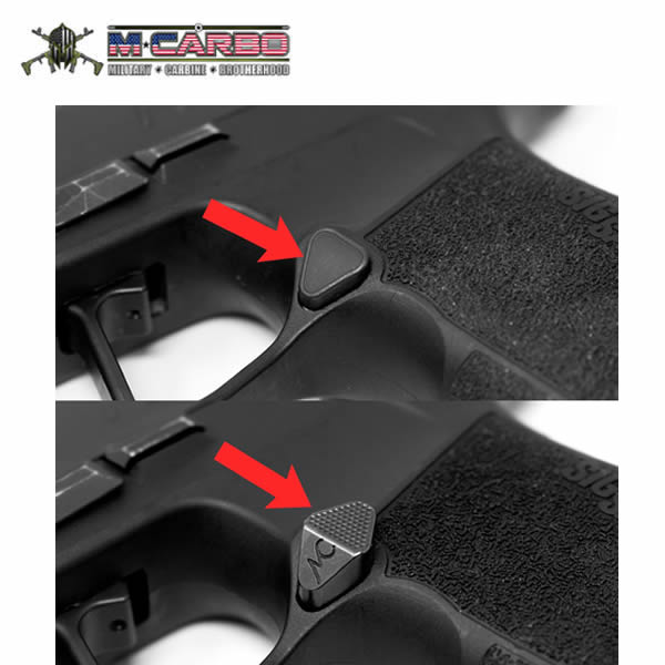 MCarbo Sig Sauer P365 Extended Magazine Release – Sig Guy